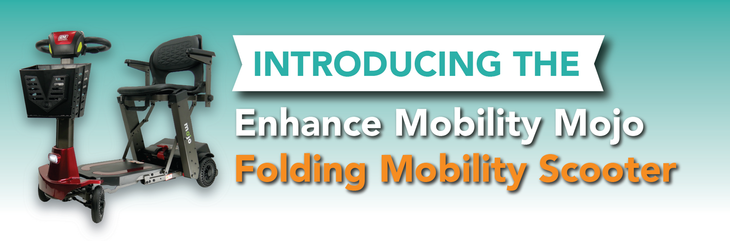 Enhance Mobility Mojo Folding Mobility Scooter